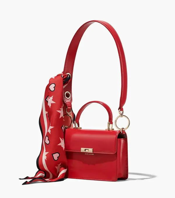 Marc Jacobs The Downtown Shoulder Bag - True Red | Editorialist